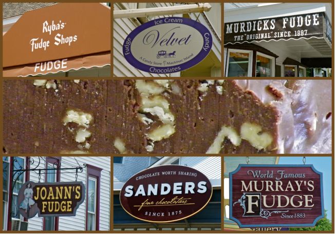 make fudge, not war. | I didn't have my glasses on....