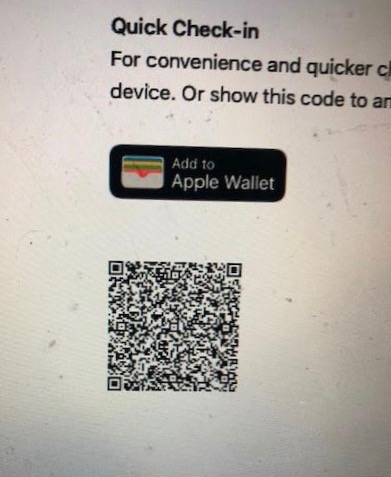 quick check-in, not so quick check-out. | I didn't have my glasses on....