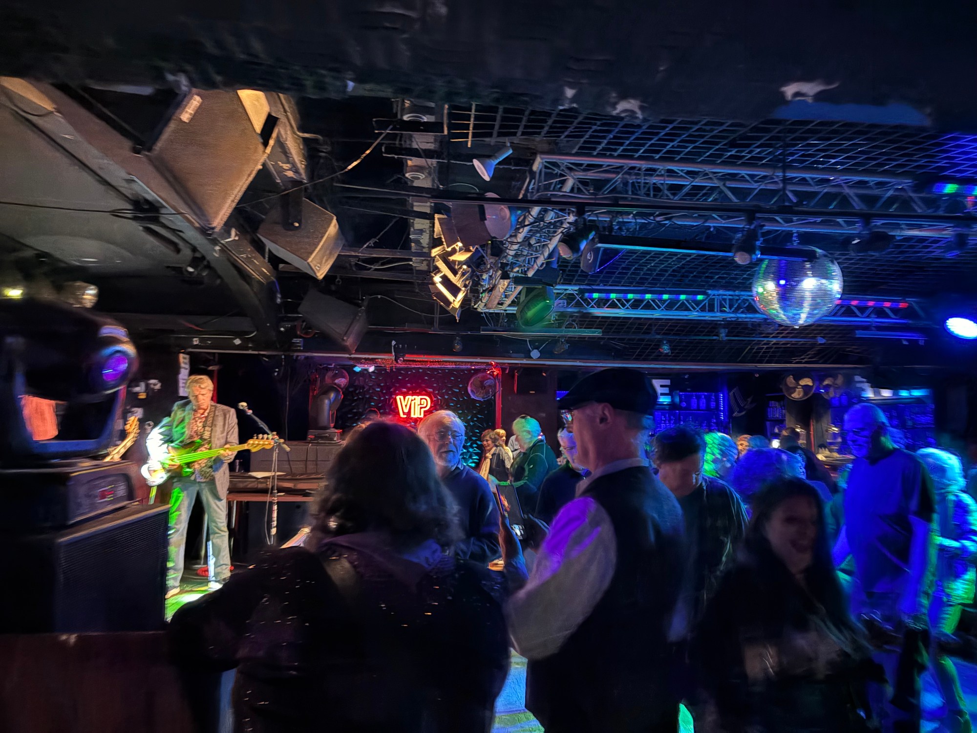 live! | I didn't have my glasses on....