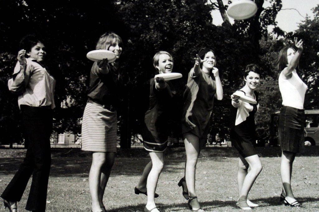 frisbee. | I didn't have my glasses on....